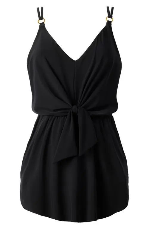 Magicsuit Kami Obi One-piece Swimdress - Black