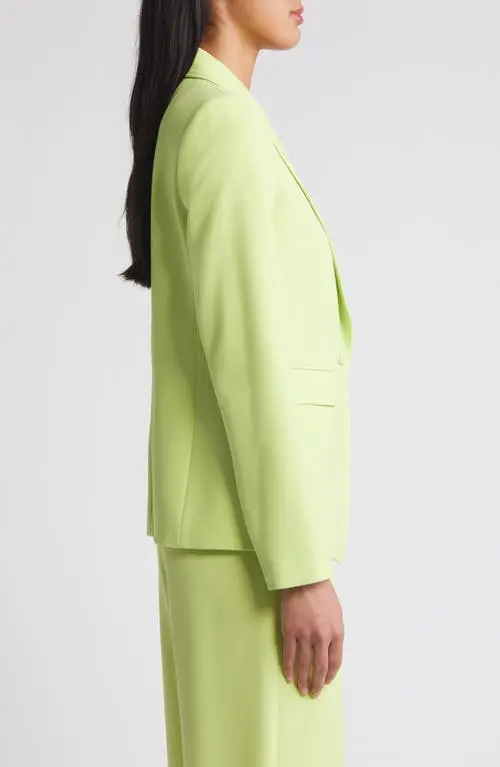 TAHARI ASL One-button Blazer - Lime