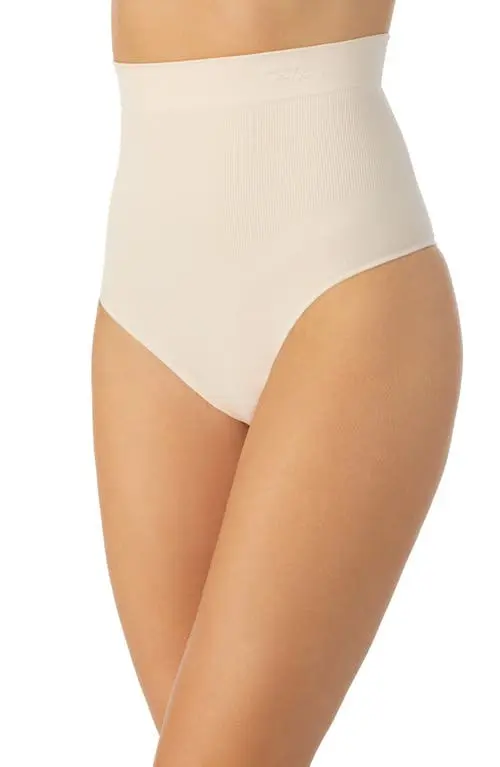 Le Mystère Seamless Comfort High Waist Thong - Softshell