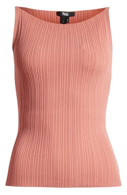 Paige Ribbed Sweater Tank