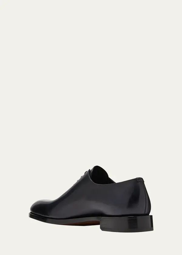 FERRAGAMO Angiolo Wholecut Leather Oxfords