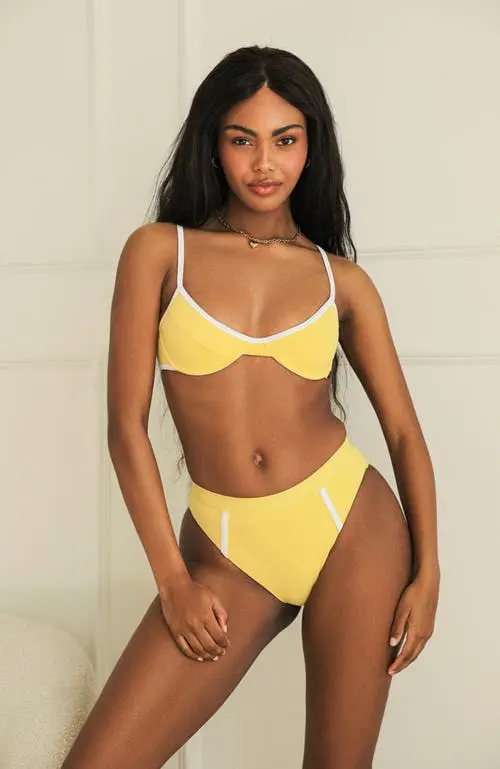 DIPPIN DAISY'S West Coast Underwire Bikini Top - Sunshine
