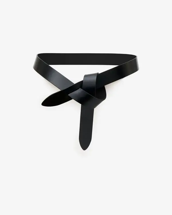 Isabel Marant Étoile Lecce Leather Belt - Black