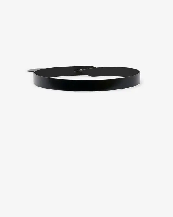 Isabel Marant Étoile Lecce Leather Belt - Black