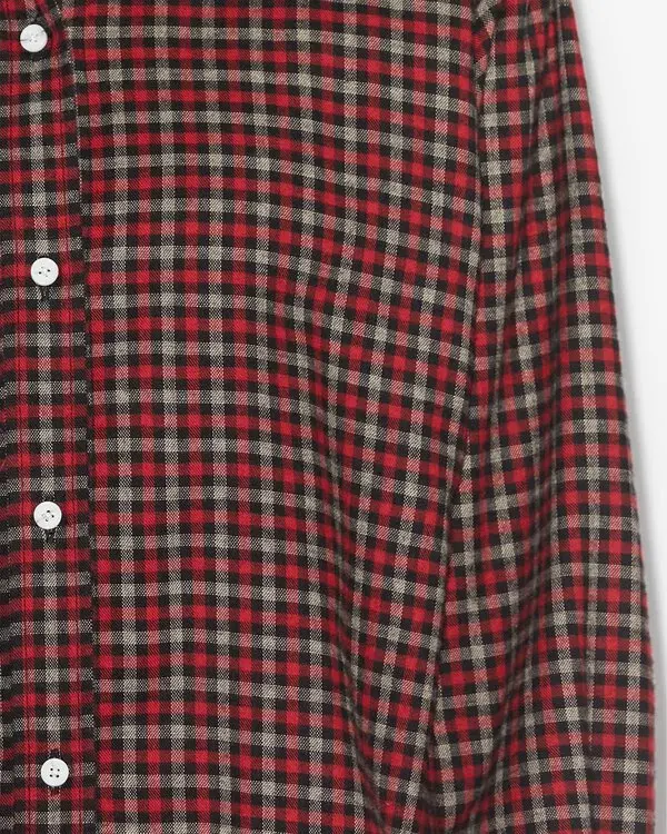 ETOILE Saoli Striped Shirt - Red
