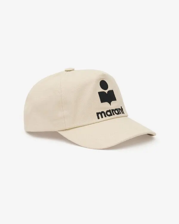 Isabel Marant Tyron Cap - Ecru/black