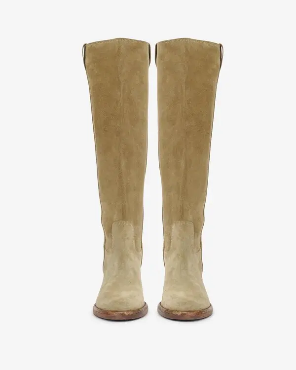 Isabel Marant Seenia Knee High Boots - Taupe
