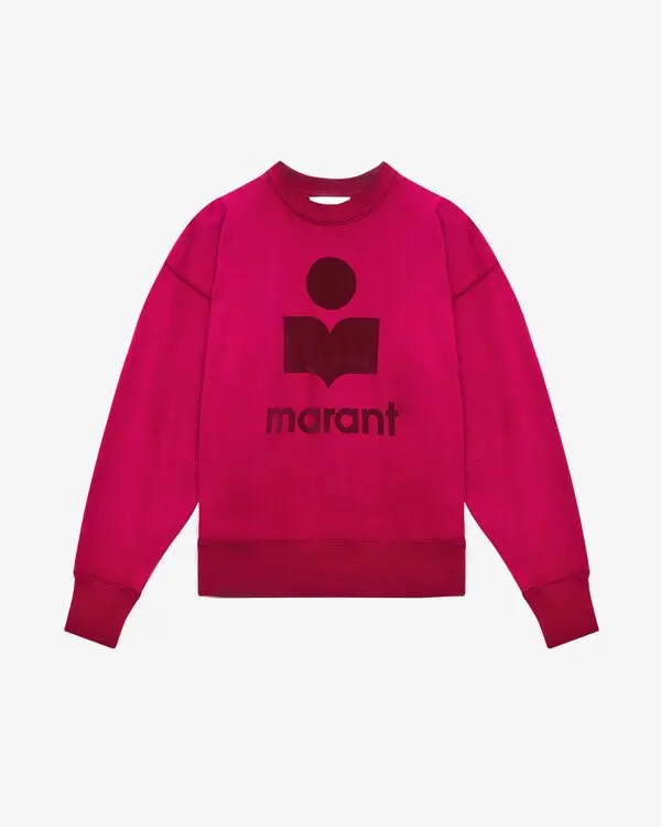 MARANT ETOILE Mobyli Sweatshirt - Raspberry