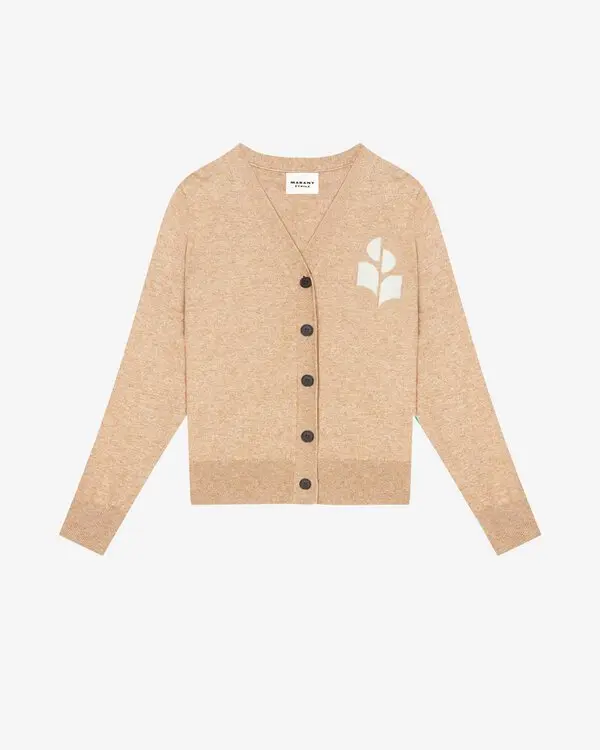 MARANT ETOILE Karin Cardigan - Camel
