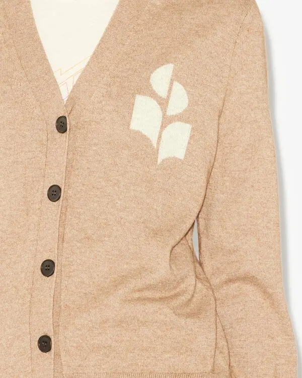 MARANT ETOILE Karin Cardigan - Camel