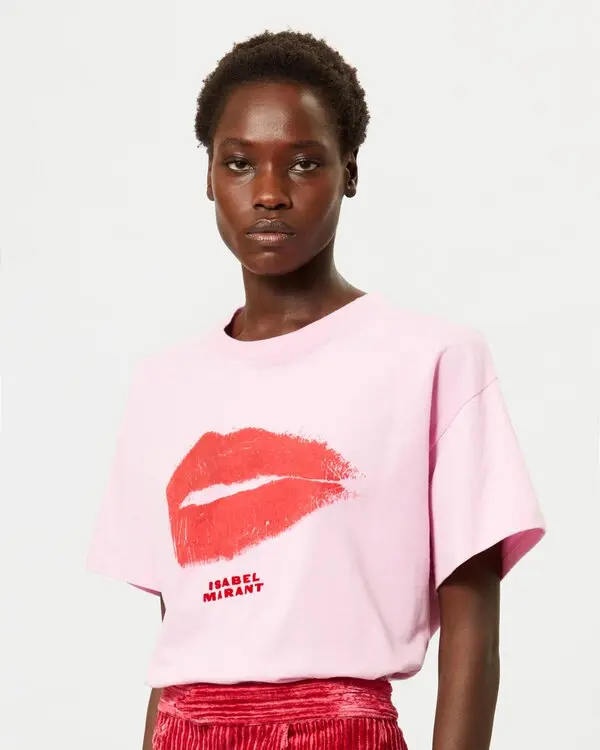 Isabel Marant Ben T-shirt - Pink