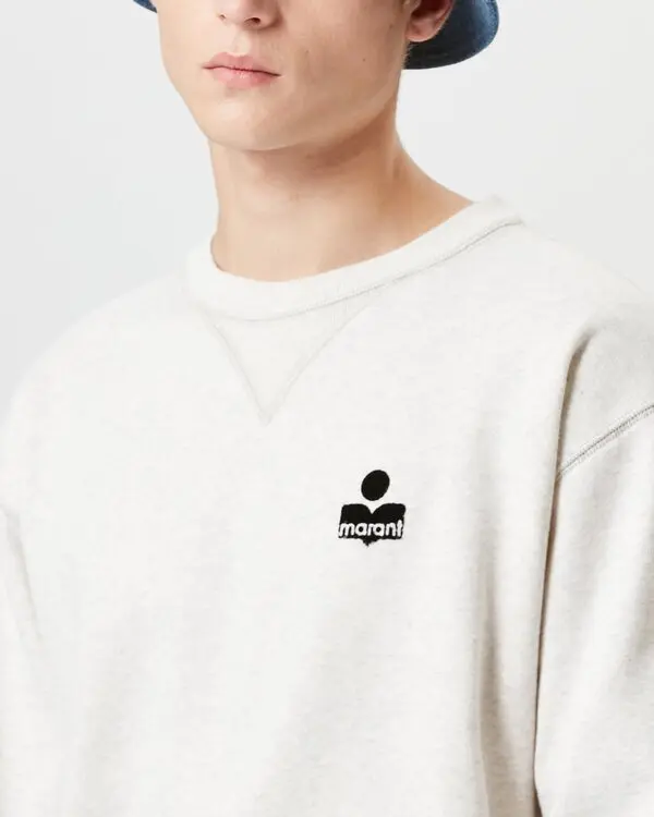 Isabel Marant Étoile Mike Cotton Sweatshirt - Ecru