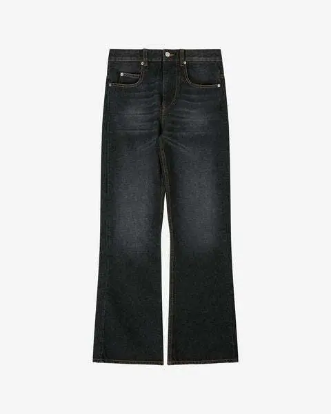 MARANT ETOILE Belvira Bootcut Jeans - Black
