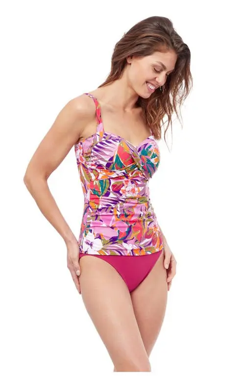 GOTTEX Tropikaia D-cup Tankini Top