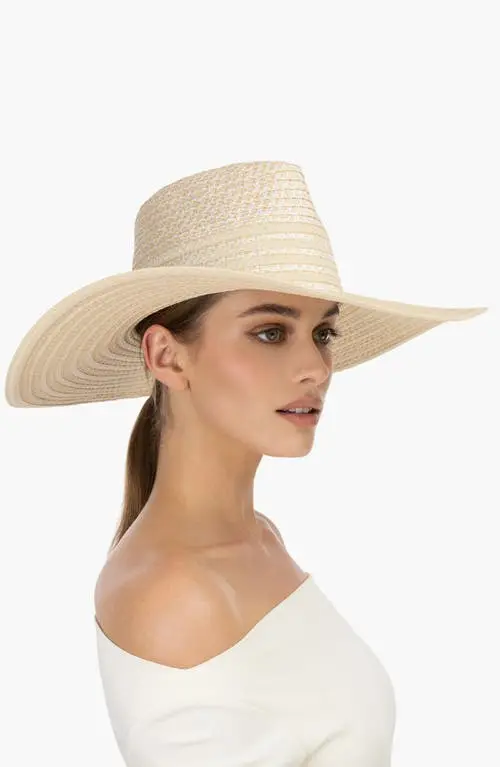 Eric Javits Sea La Vie Straw Sun Hat