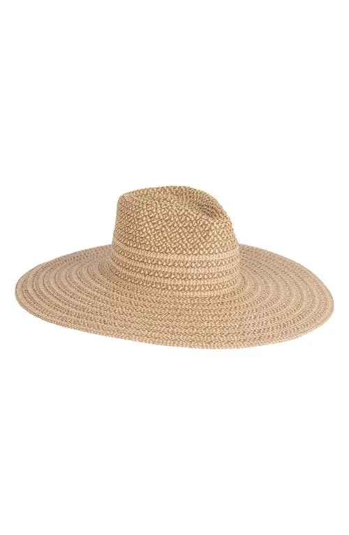 Eric Javits Sea La Vie Straw Sun Hat - Peanut