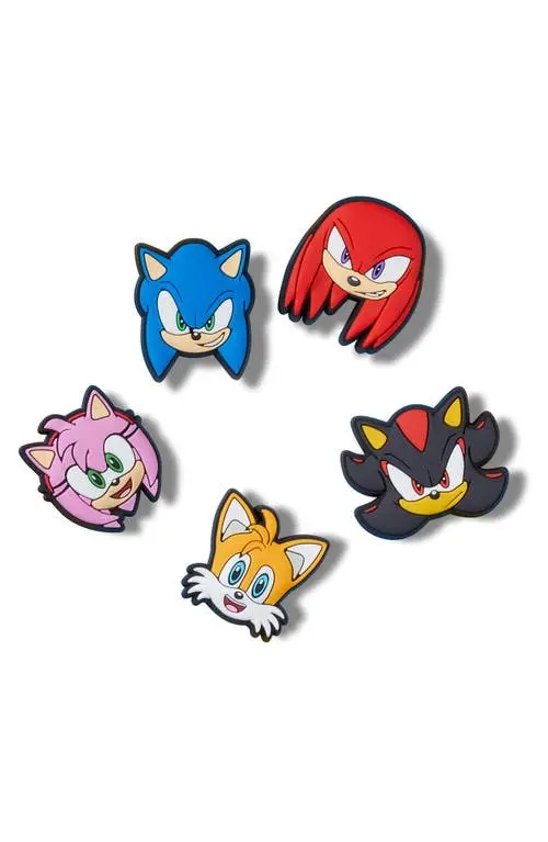 CROCS Sonic The Hedgehog 5-pack Jibbitz Shoe Charms