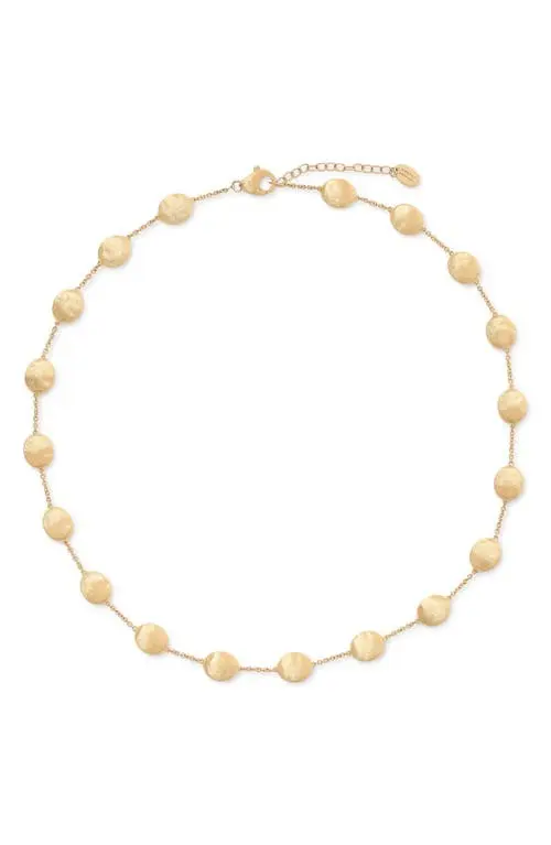 Marco Bicego Siviglia Station Necklace - 18k Yellow Gold