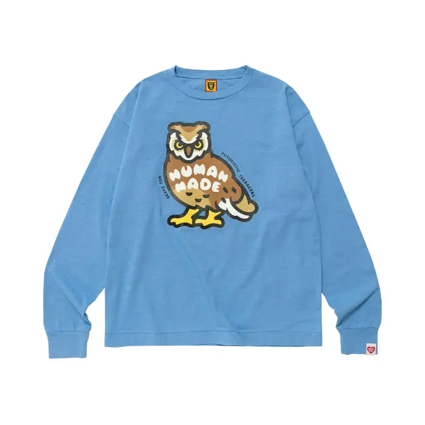 HUMAN MADE Graphic Long-sleeve T-shirt - Blue