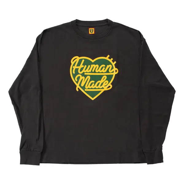 HUMAN MADE Graphic Long-sleeve T-shirt #4 'olive - Green