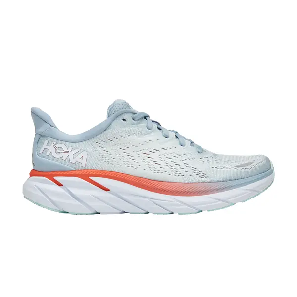 HOKA Clifton 8 Wide Sneakers - Blue