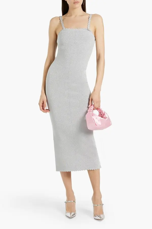 victoria beckham silver dress Isabella gathered satin gown in grey - Victoria Beckham