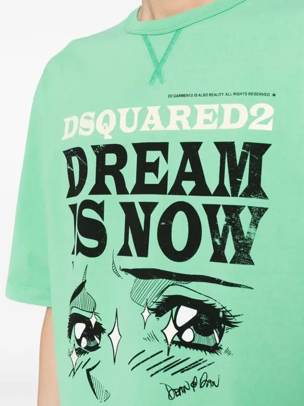 Dsquared2 Logo-print Cotton T-shirt