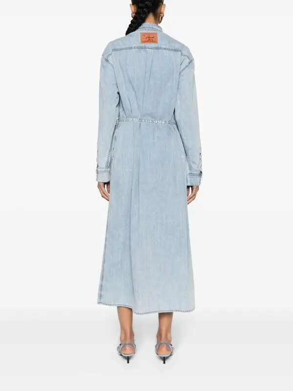 y project denim dress Y/PROJECT Denim Maxi Dress with Pants Y/Project