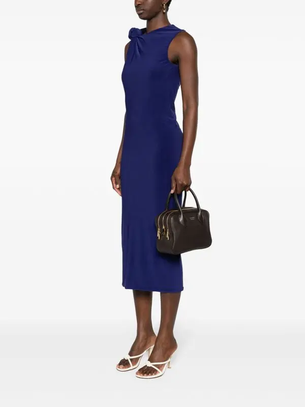 FERRAGAMO Logo-debossed Leather Tote Bag