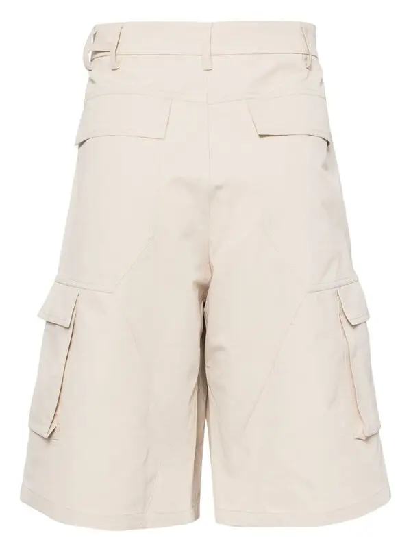HELIOT EMIL Cellulae Cargo Shorts - Neutrals