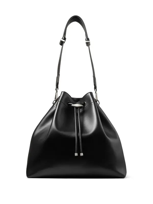 JIMMY CHOO Cinch L Leather Shoulder Bag