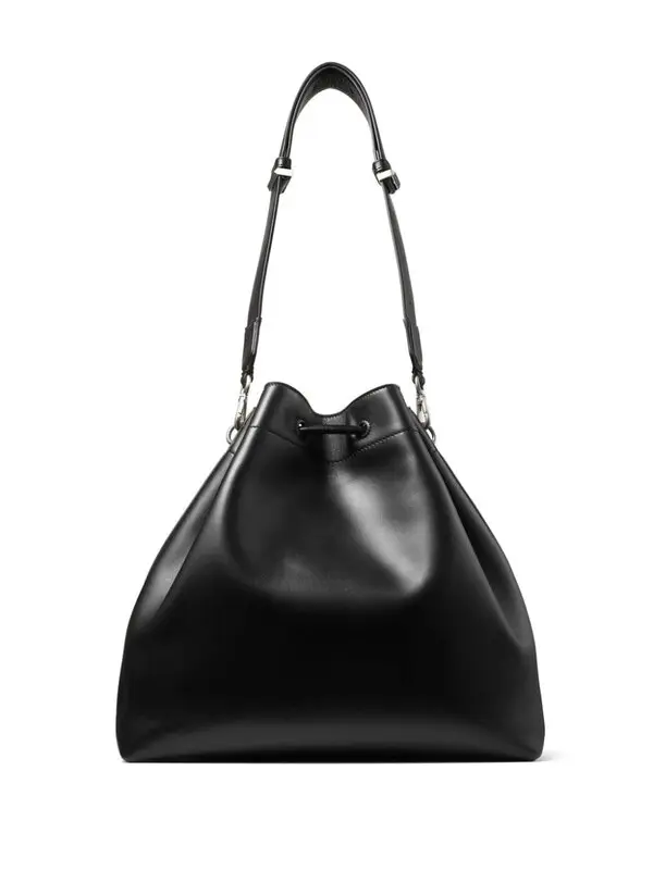 JIMMY CHOO Cinch L Leather Shoulder Bag