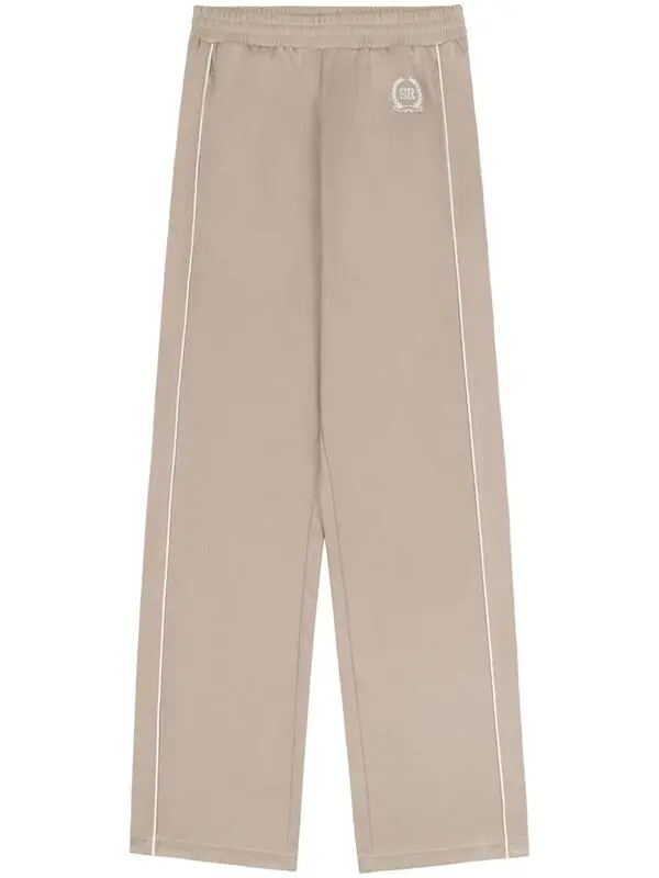 SPORTY & RICH Golf Logo-embroidered Track Pants