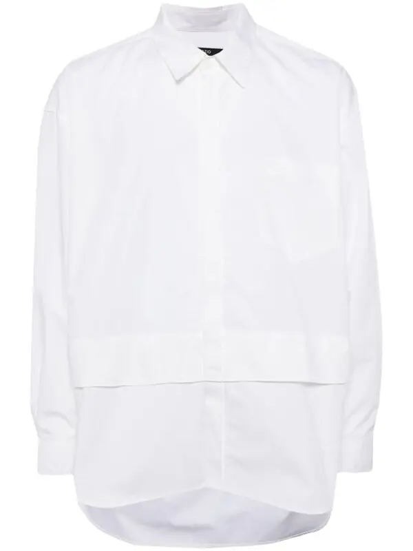 SONGZIO Panelled Cotton Shirt