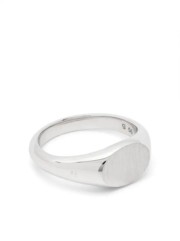 Tom Wood Joe Satin Ring - Silver