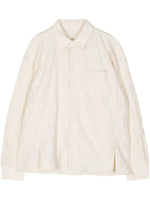 ADER ERROR Matelassé Cotton-blend Shirt - Neutrals