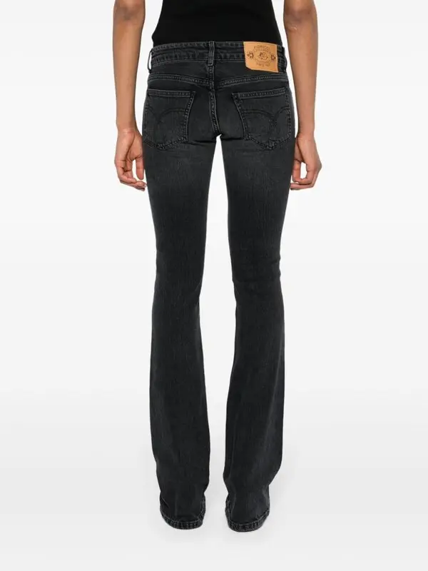 Fiorucci Logo-patch Bootcut Jeans