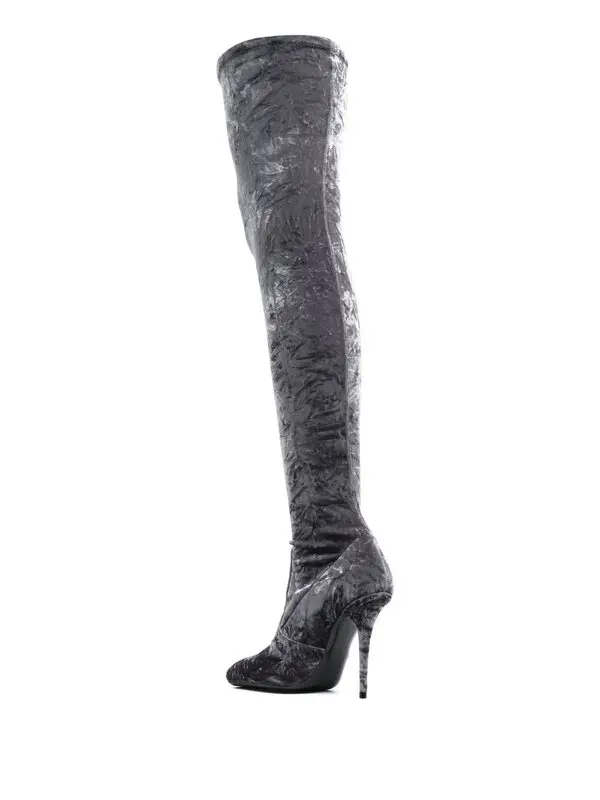 Saint Laurent Talia 110mm Thigh-high Boots
