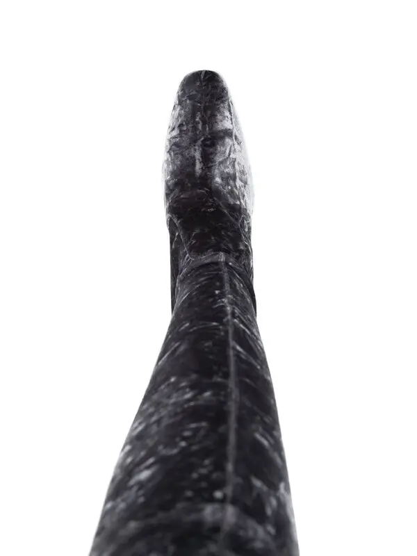 Saint Laurent Talia 110mm Thigh-high Boots