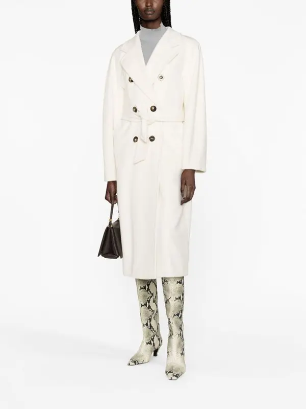 Max Mara Belted Double-breasted Coat