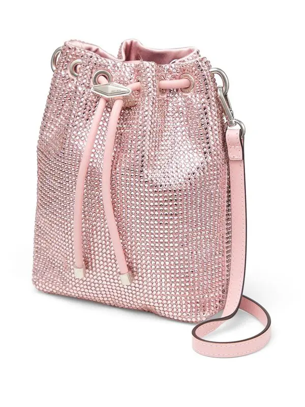 JIMMY CHOO Mini Cinch Shoulder Bag - Pink