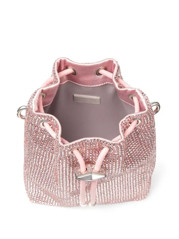 JIMMY CHOO Mini Cinch Shoulder Bag - Pink