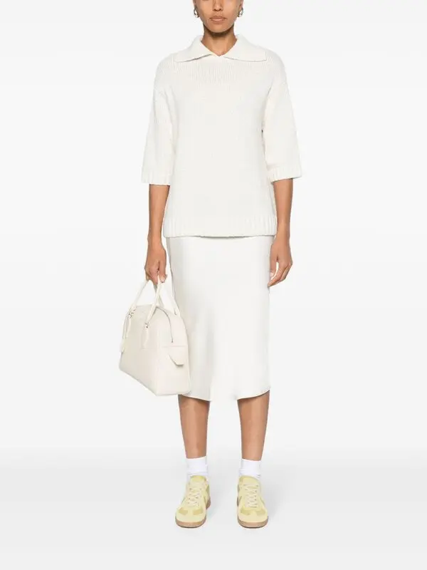 SAMSOE SAMSOE Agneta Satin Midi Skirt