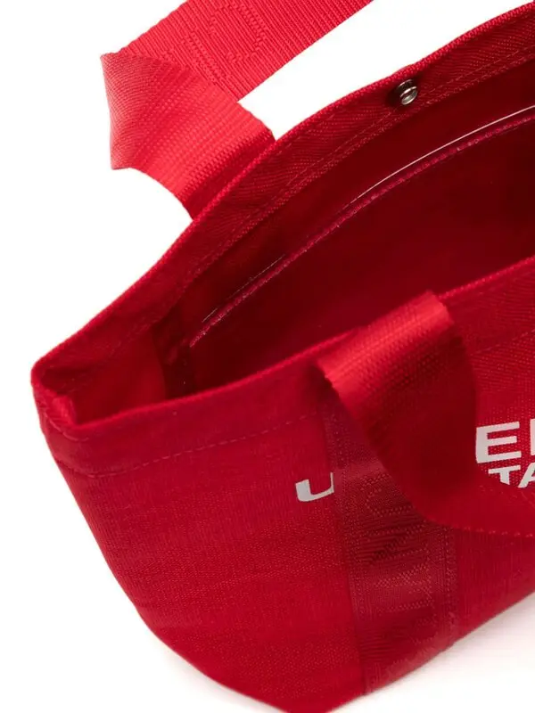 Undercover Logo-print Canvas Tote Bag - Red