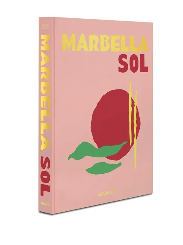 Assouline Marbella Sol Book - Pink