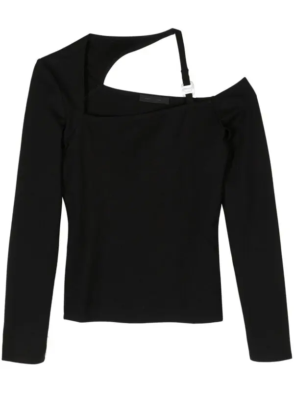 HELIOT EMIL Open-shoulder Long-sleeve Top