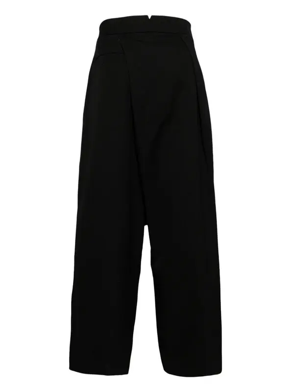SONGZIO Wide-leg Wool Trousers