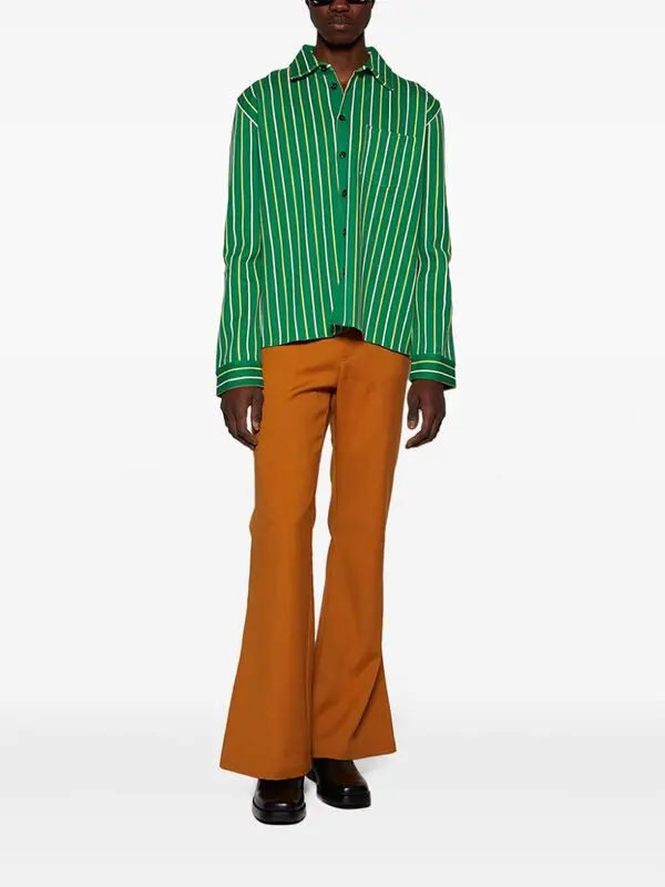 Marni Mid-rise Flared Trousers
