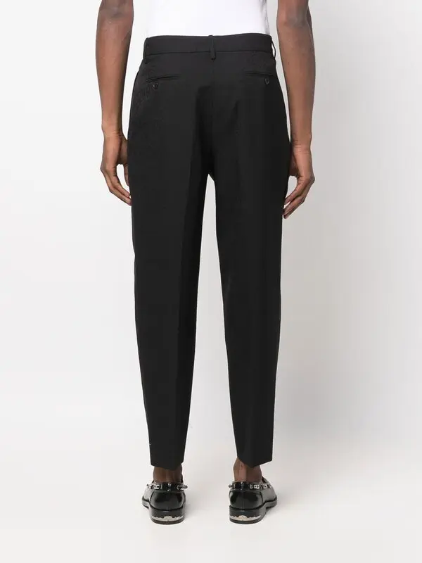 Saint Laurent Wool Tapered Trousers