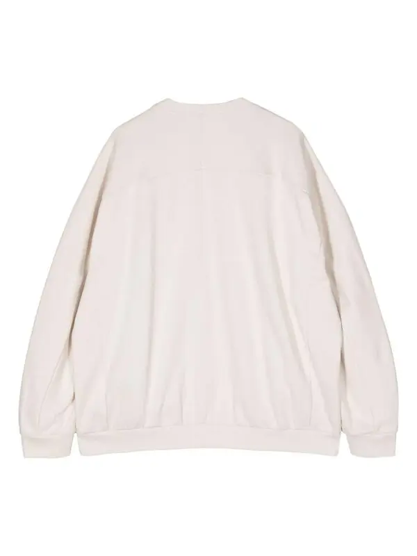 Attachment Crew-neck Sweatshirt